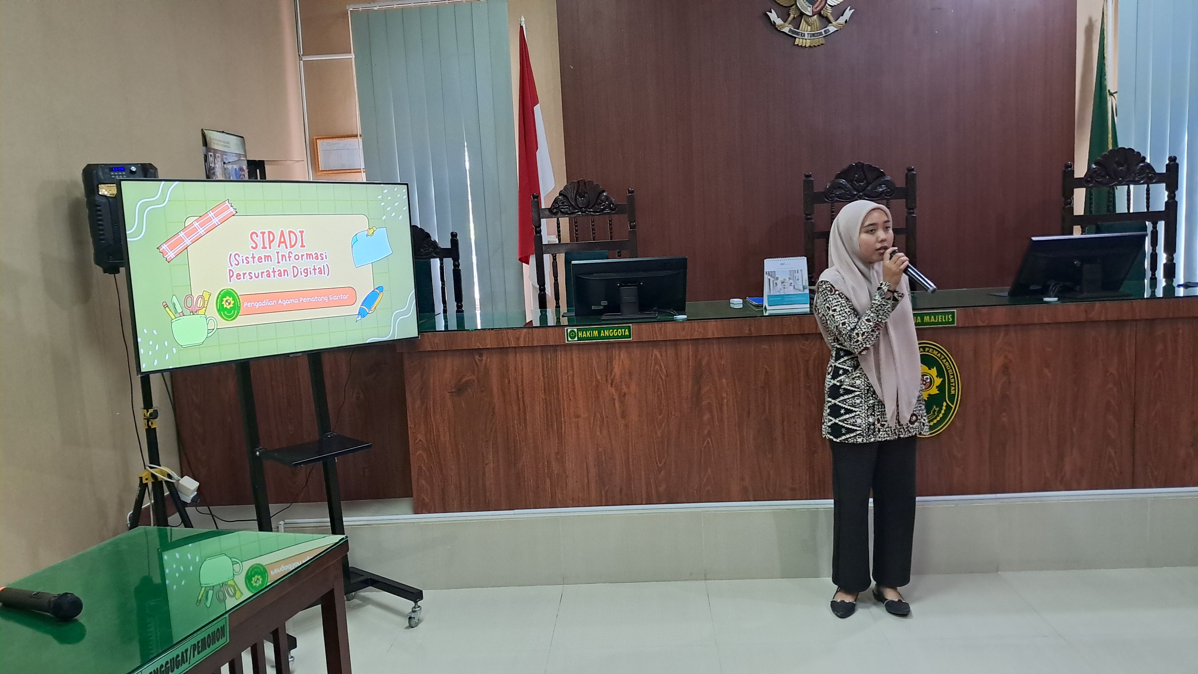 PA Pematangsiantar - Sosialisasi Aplikasi “SIPADI”